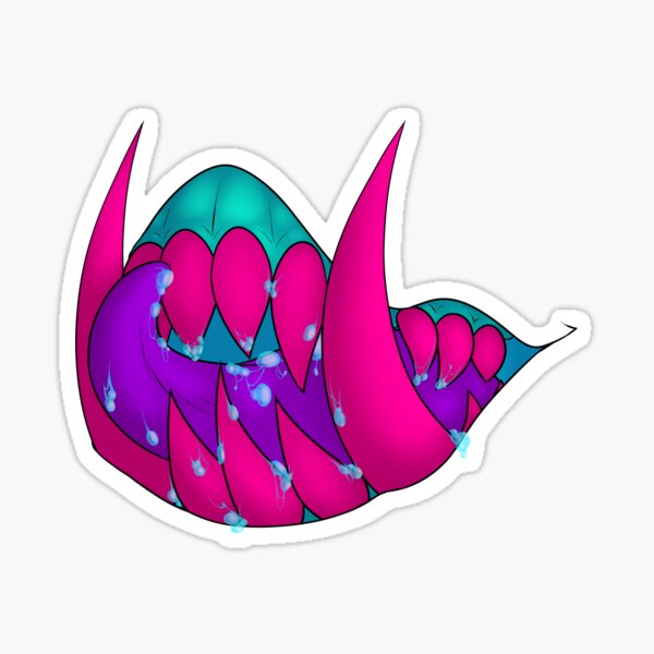 "Oni Maw Goop" Sticker for Sale by Pychopath | Redbubble