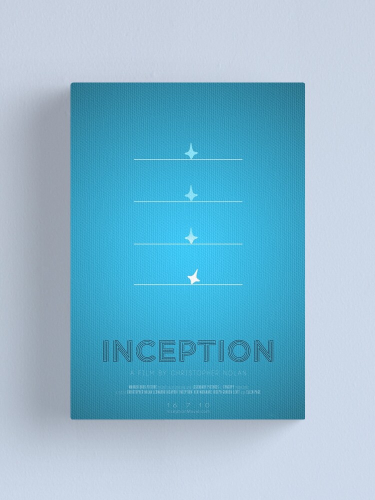 "Inception" Canvas Print for Sale by grimoire7 | Redbubble