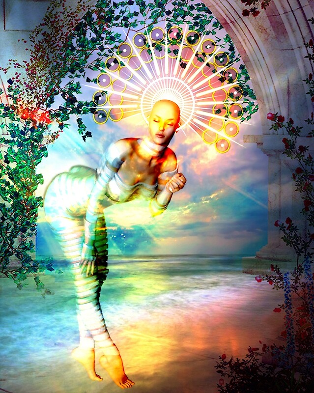 "SUNRISE GODDESS" by Tammera | Redbubble
