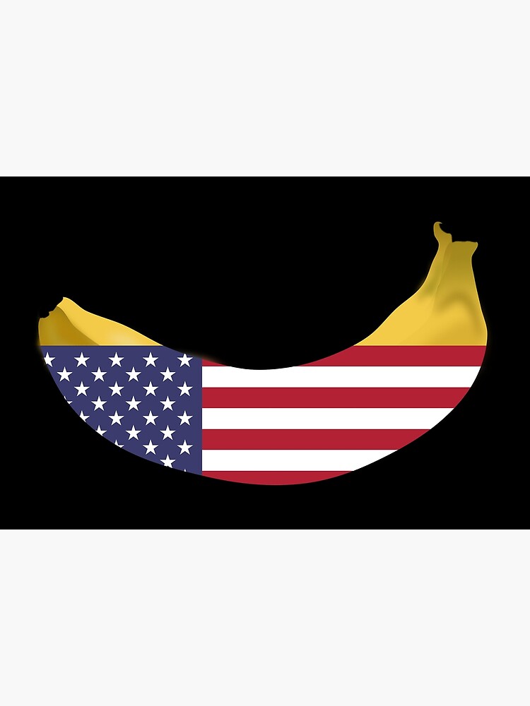 "Banana Republic - American Flag as a Banana" Poster for Sale by ...