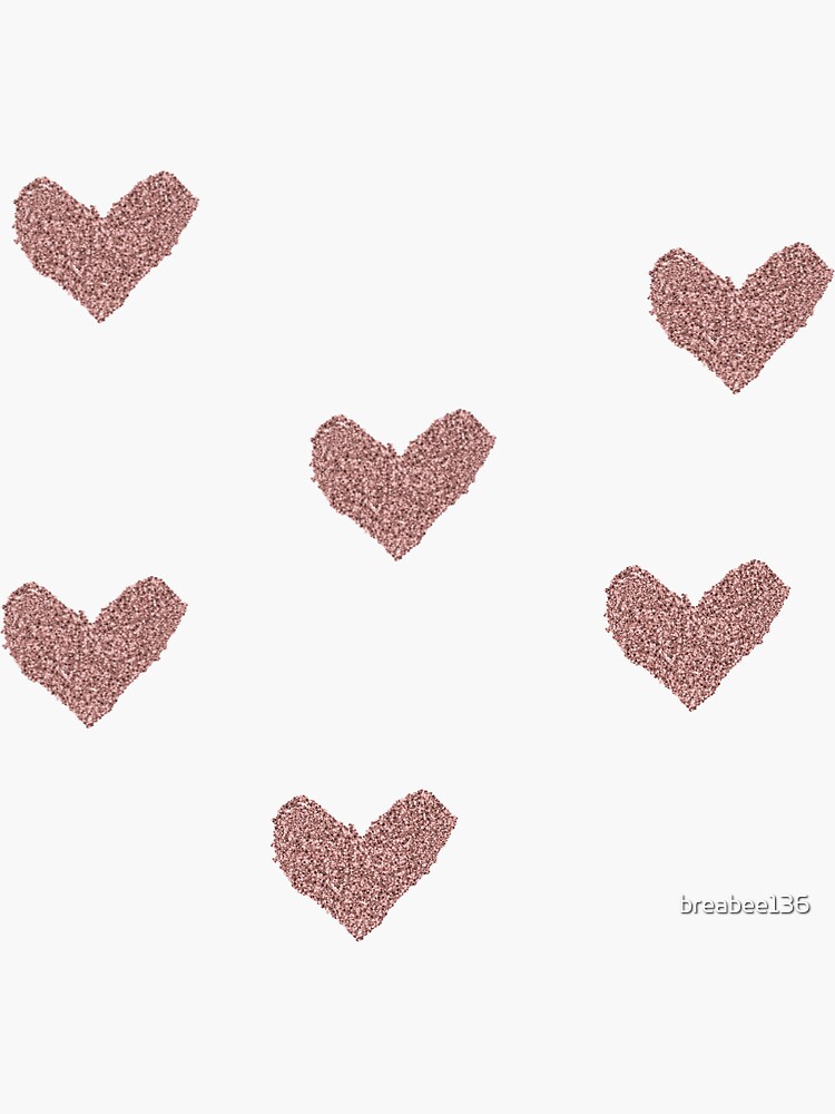 "Heart sticker pack" Sticker for Sale by breabee136 | Redbubble