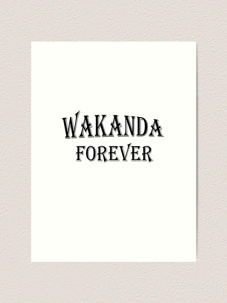"wakanda logo" Art Print by nizardothniel | Redbubble