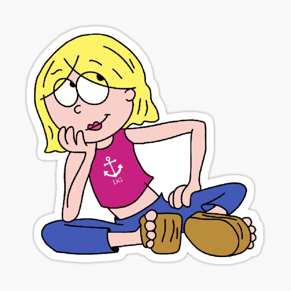 "Lizzie McDee Gee" Sticker for Sale by lhaverty | Redbubble