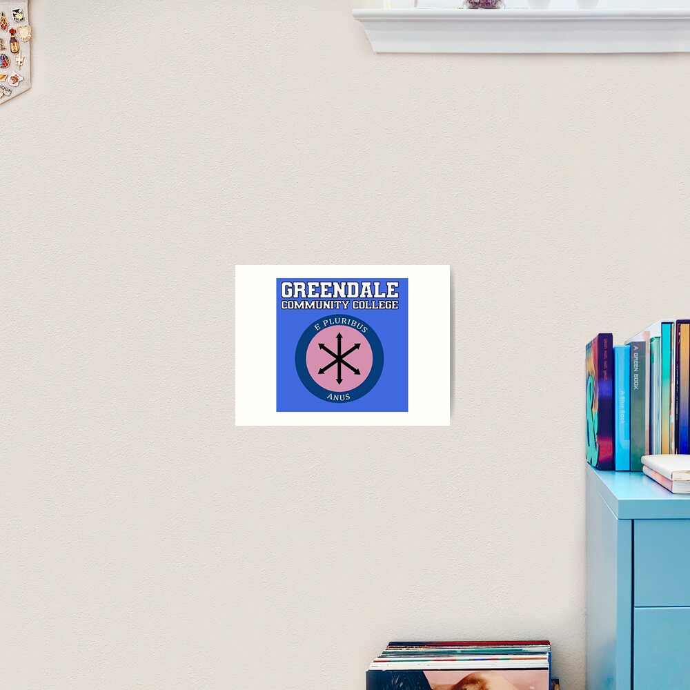 "Community Greendale Flag" Art Print for Sale by cate64 | Redbubble