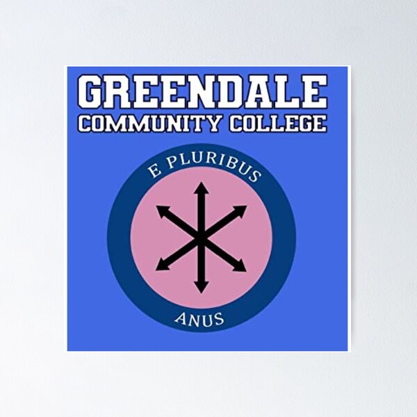"Community Greendale Flag" Poster for Sale by Cate _ | Redbubble