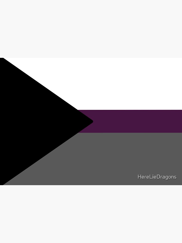 "demisexual flag" Sticker for Sale by HereLieDragons | Redbubble