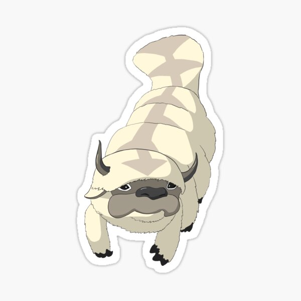 "appa the flying bison" Sticker by qi-an | Redbubble
