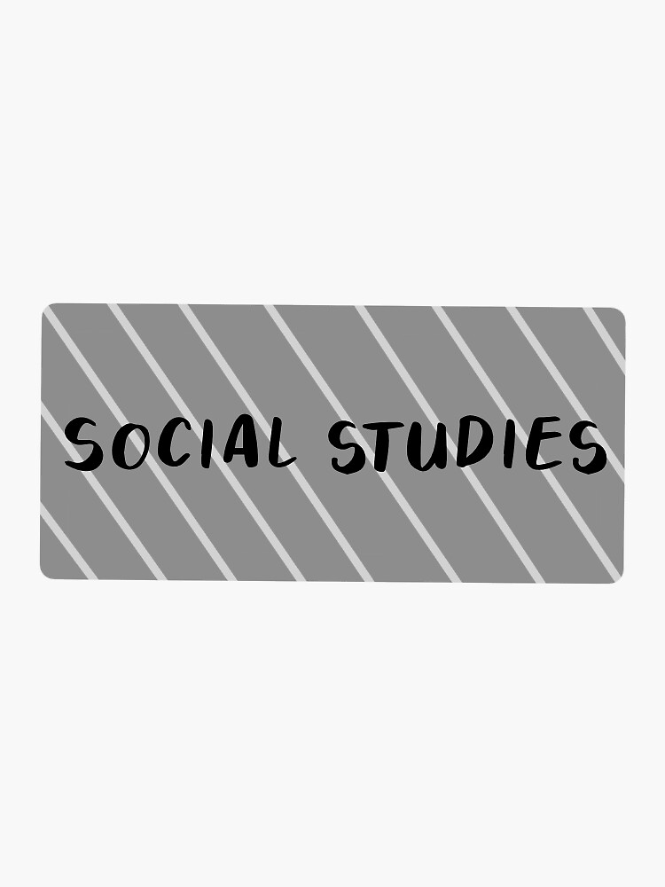 "Back to School Label (Social Studies)" Sticker by hightideoffical ...