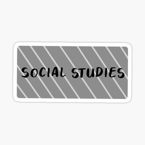 "Back to School Label (Social Studies)" Sticker by hightideoffical ...