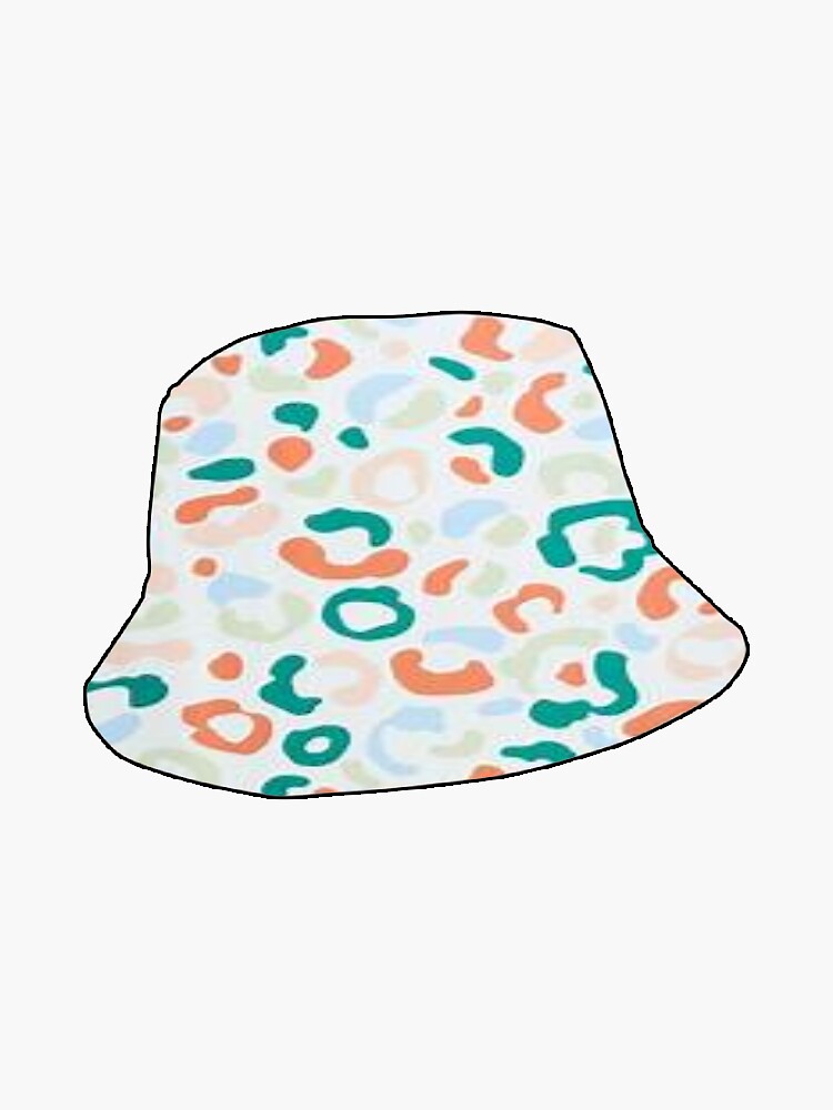 "Aesthetic Cheetah Print Bucket Hat" Sticker for Sale by kelseylynnj ...