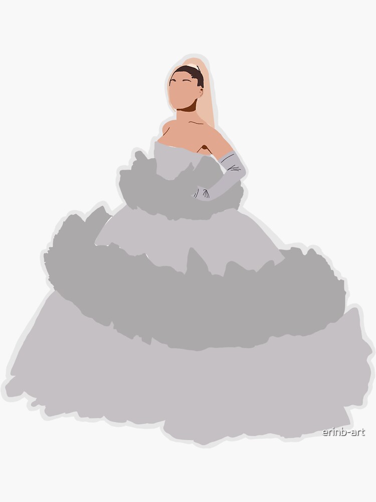 "Grammy 2019 ariana" Sticker for Sale by erinb-art | Redbubble