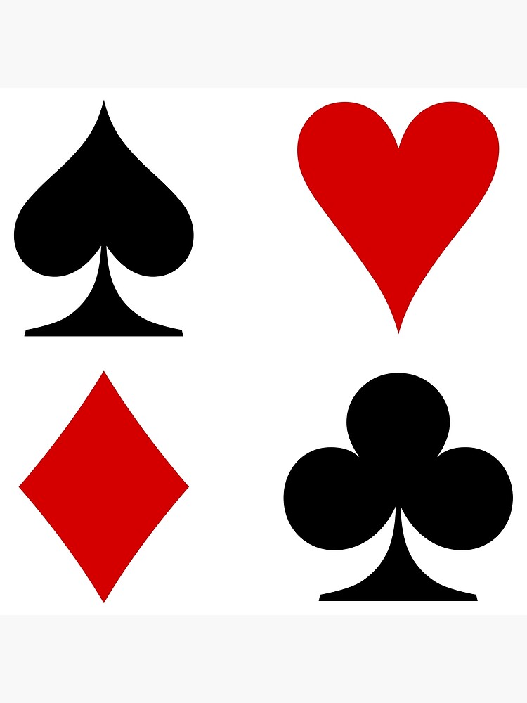 Card Symbols Premium Matte Vertical Poster sold by Brett Morris | SKU ...