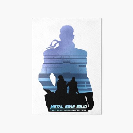 "MGS Transparent Poster" Art Board Print for Sale by AdamParkerArt ...