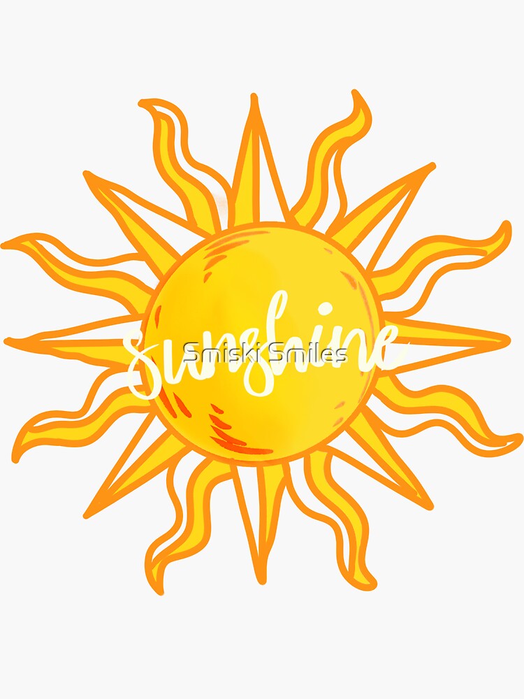 "Sunshine" Sticker by arrowverseedit | Redbubble