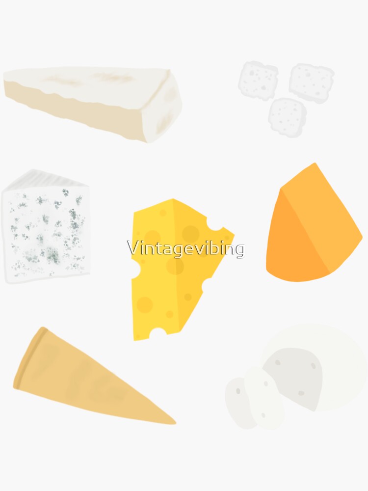"A CHEESE LOVERS STICKER PACK AND APRON" Sticker for Sale by ...