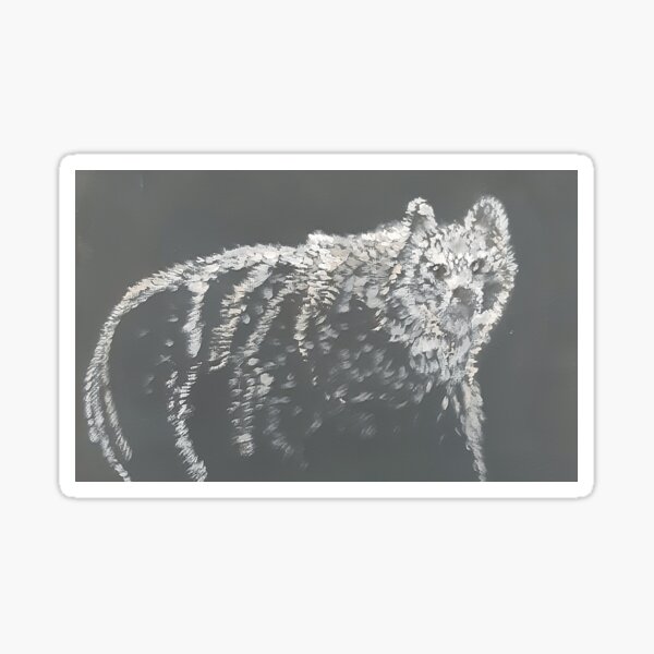 "Spirit Bear" Sticker for Sale by Artwincities | Redbubble