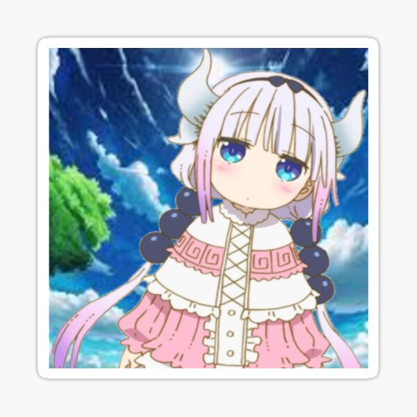 "Kanna Kamui" Sticker for Sale by tsumegeek | Redbubble
