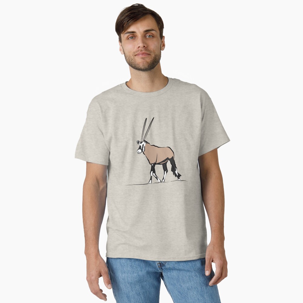 "Oryx" Sticker for Sale by fuzzytapir | Redbubble