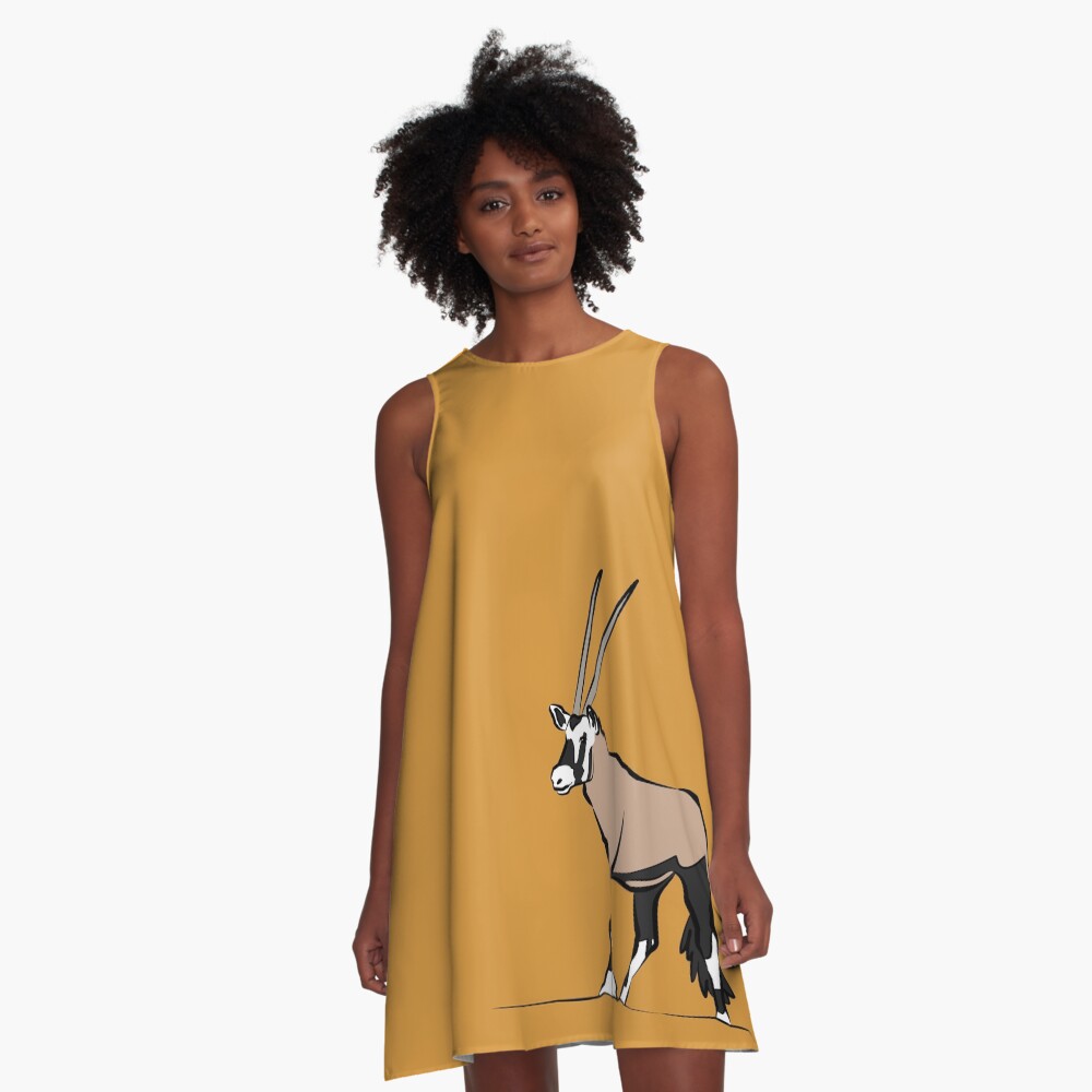 "Oryx" Sticker for Sale by fuzzytapir | Redbubble