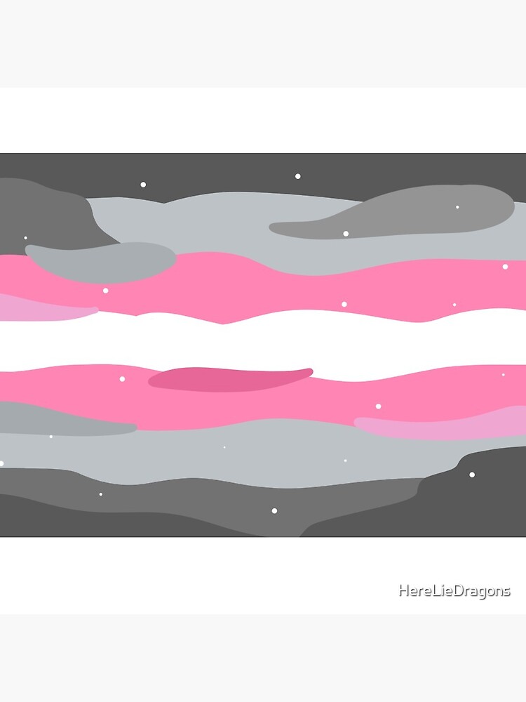 "demigirl flag" Pin for Sale by HereLieDragons | Redbubble