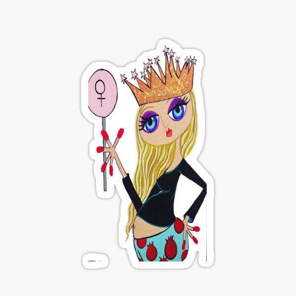 "empress" Sticker by juliet-paints | Redbubble