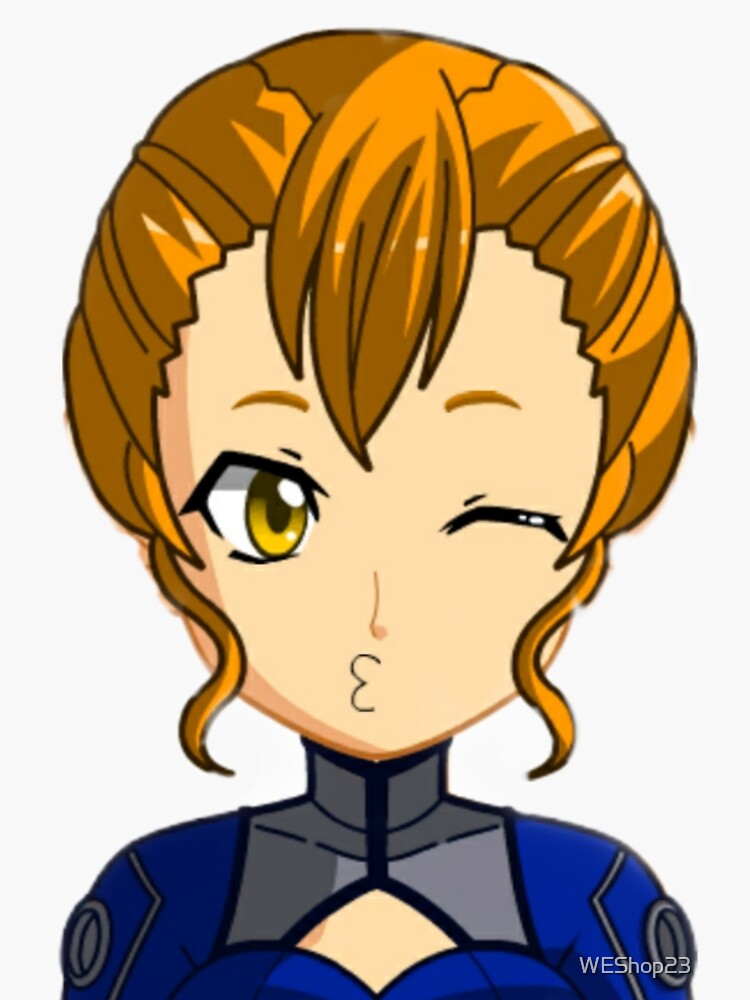 Sexy Cute Anime Kiss Sticker For Sale By Weshop23 Redbubble