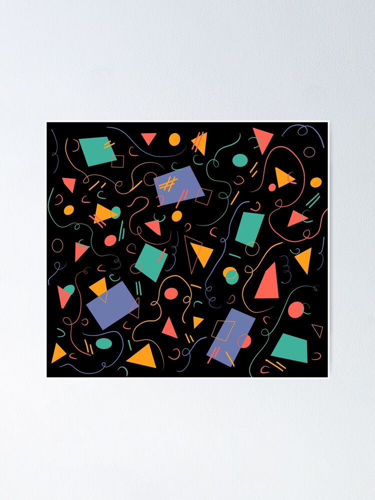 "Arcade Carpet" Poster by Evertold | Redbubble