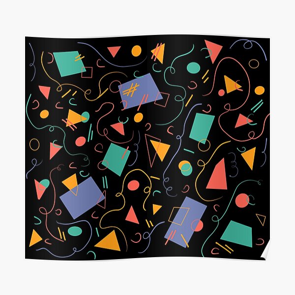 "Arcade Carpet" Poster by Evertold | Redbubble