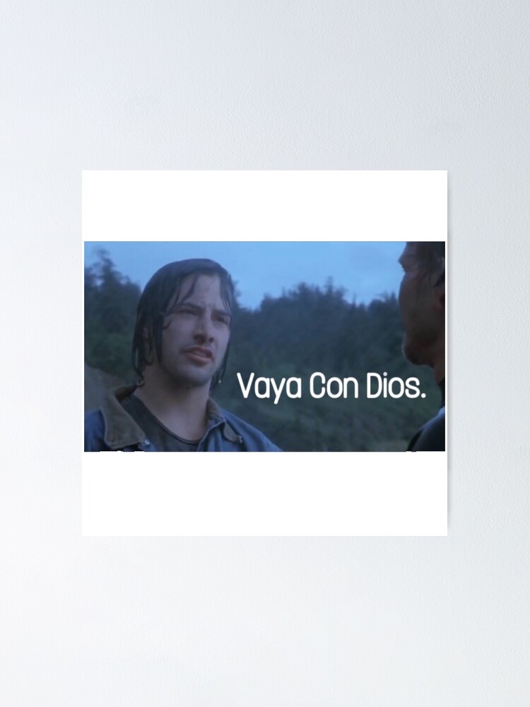 "Point Break Vaya Con Dios" Poster by EarthAndSea | Redbubble