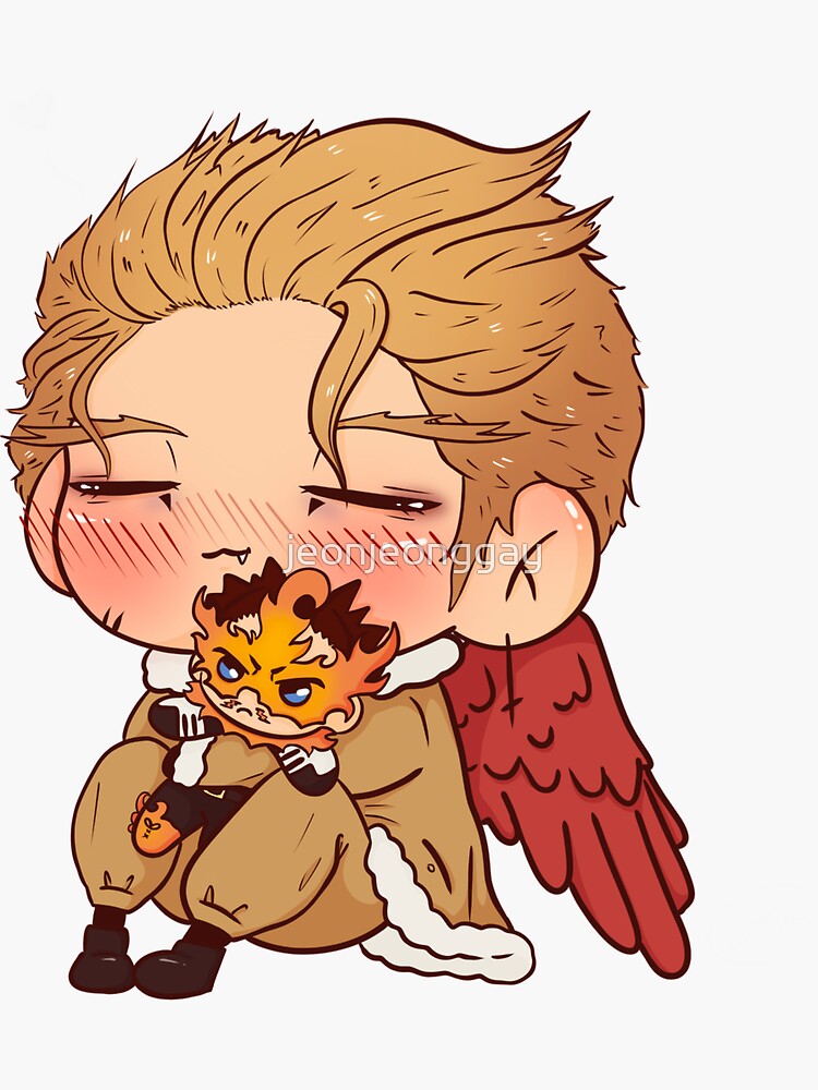 "hawks chibi" Sticker by jeonjeonggay | Redbubble