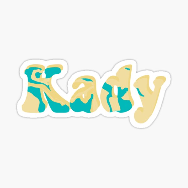 "Kady Custom Sticker" Sticker by MorgzStickers | Redbubble