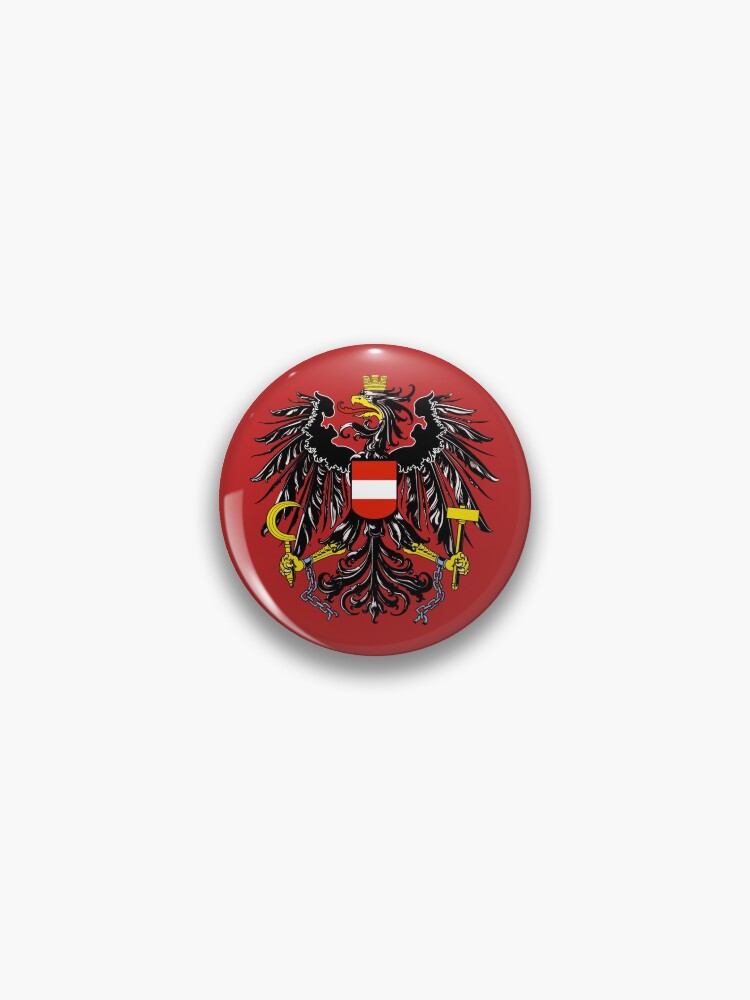 "Coat of Arms of Austria" Pin for Sale by tpixx | Redbubble