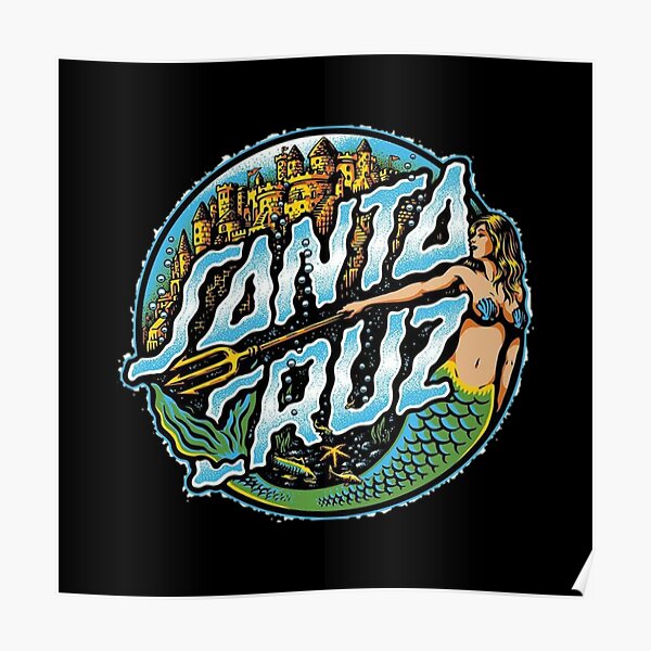 Santa Cruz Skateboard Posters | Redbubble