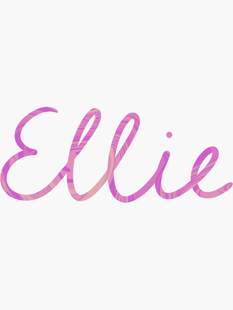 "Ellie" Sticker for Sale by ROLdrawing | Redbubble