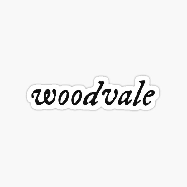 "woodvale" Sticker for Sale by yntcd | Redbubble