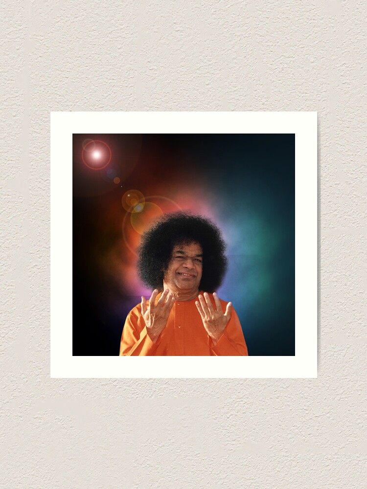 "Sathya Sai Baba Graphics" Art Print by sathyas-corner | Redbubble