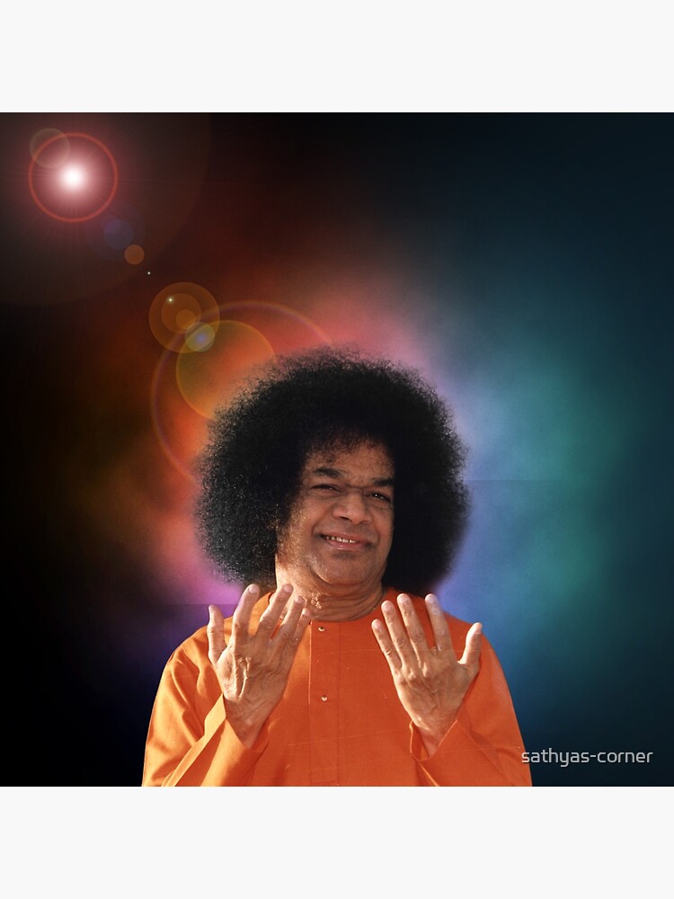 "Sathya Sai Baba Graphics" Poster for Sale by sathyas-corner | Redbubble
