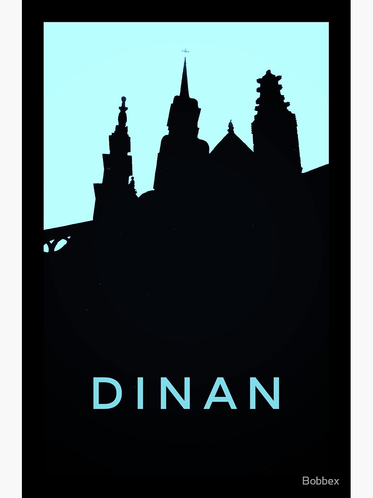 "St.Malo's Church, Dinan" Sticker by Bobbex | Redbubble