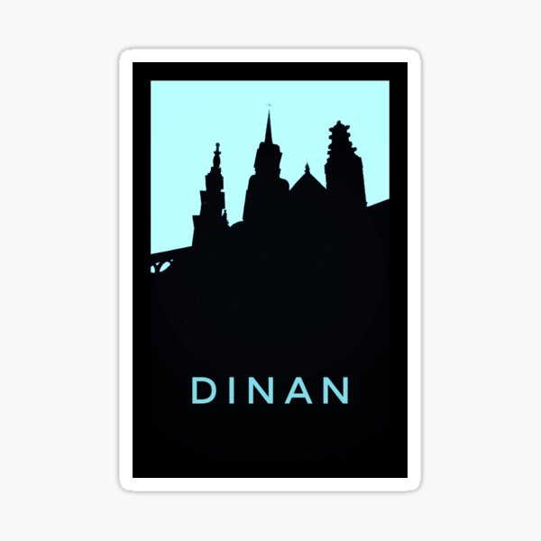 "St.Malo's Church, Dinan" Sticker by Bobbex | Redbubble