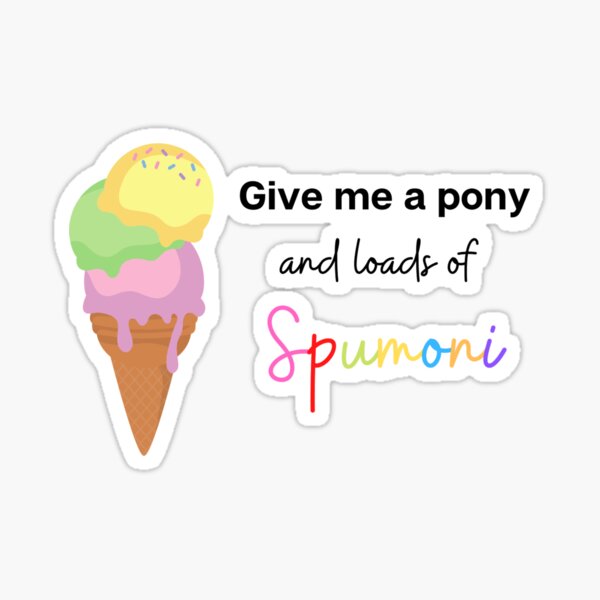 "Funny happy spumoni day design " Sticker by naturists | Redbubble