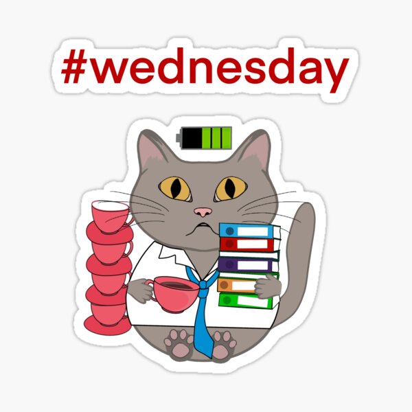 "Hello my Wednesday . Happy Wednesday " Sticker by AnastasiaBardis ...