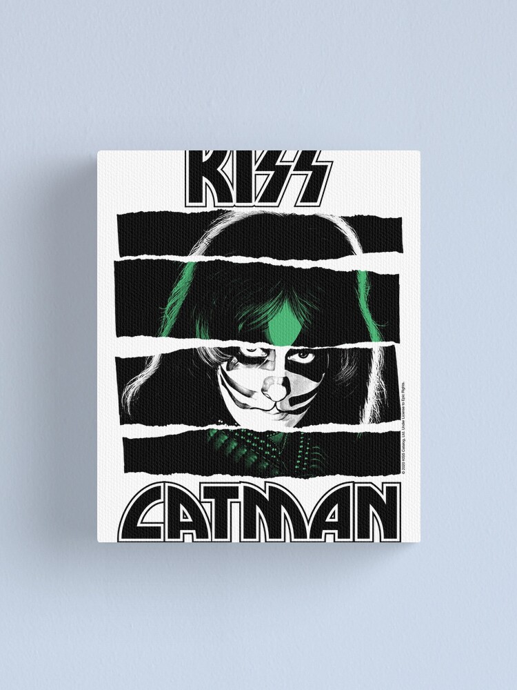 "Kiss Catman" Canvas Print by cryonico | Redbubble