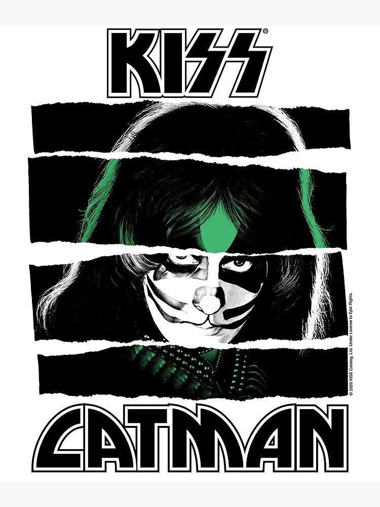 "Kiss Catman" Canvas Print by cryonico | Redbubble