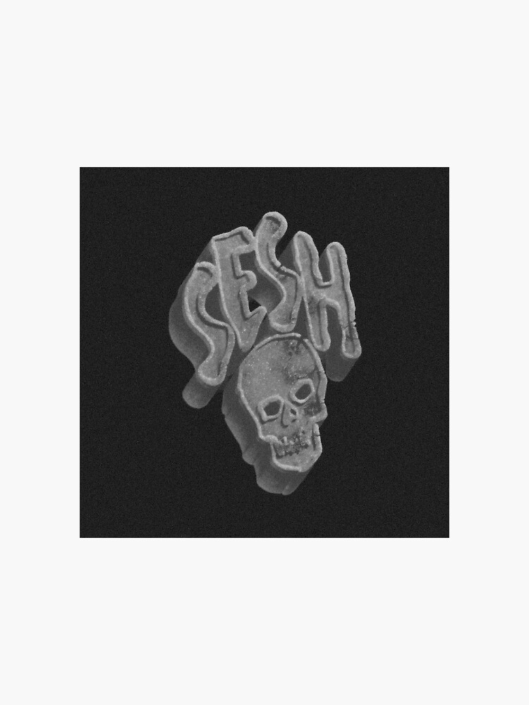 "TeamSesh Stone texture sticker" Sticker for Sale by FullyHydrated ...