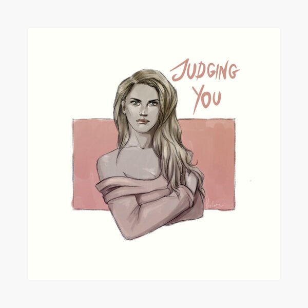 "Judging you" Art Print by hoshimem | Redbubble