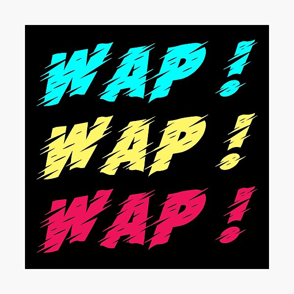 Cardi B Wap Photographic Prints | Redbubble