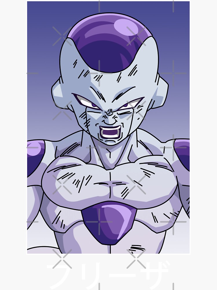 "Frieza Dragon Ball" Sticker for Sale by otakuchaneru | Redbubble
