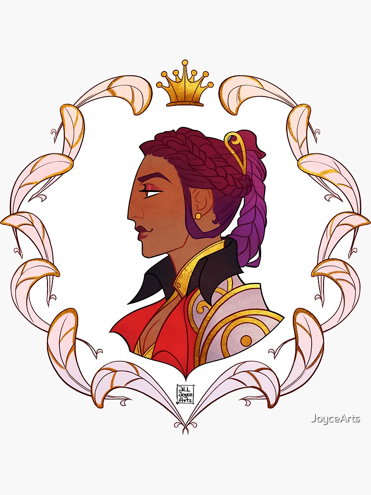 "The Arcana: Countess Nadia" Sticker by JoyceArts | Redbubble