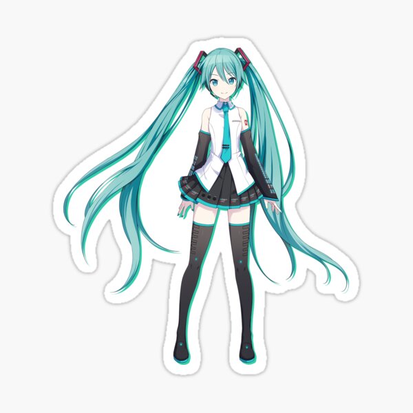 "Hatsune Miku Decal" Sticker for Sale by SultanApparel- | Redbubble