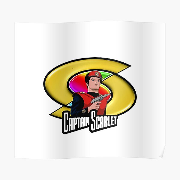 Captain Scarlet Posters | Redbubble
